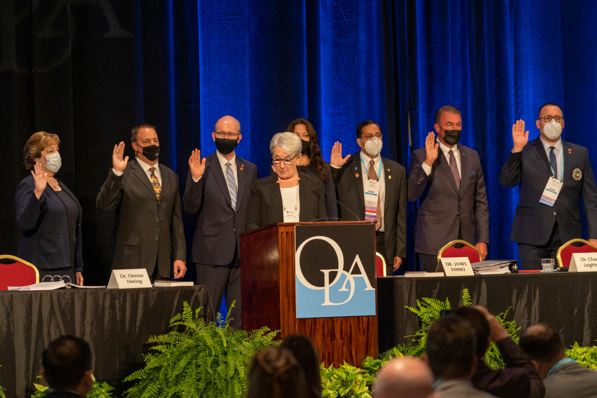 2021-22 EXECUTIVE COMMITTEE INSTALLED - Ohio Dental Association
